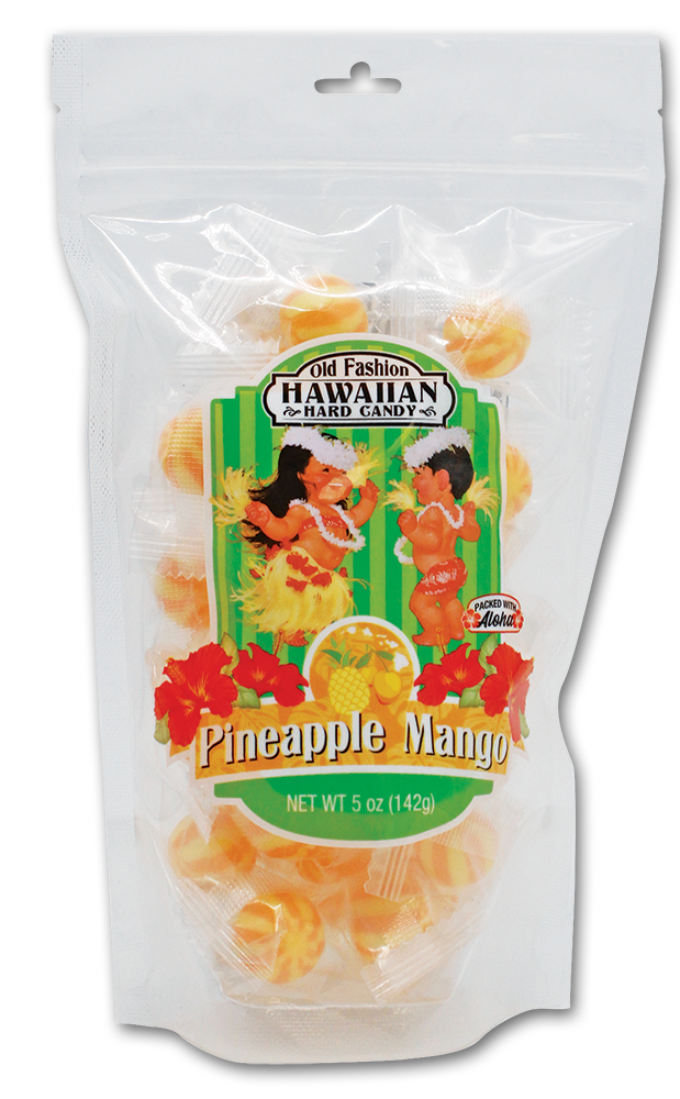 Old Fashion Hawaiian Hard Candy 5oz Bag - Pineapple Mango