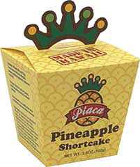 Piaca Original Pineapple Shortbread Cookie 3pcs - HawaiiGifts.com